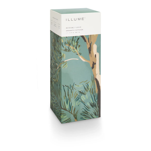 Illume Hinoki Sage Reed Diffuser – Home Treasures & More