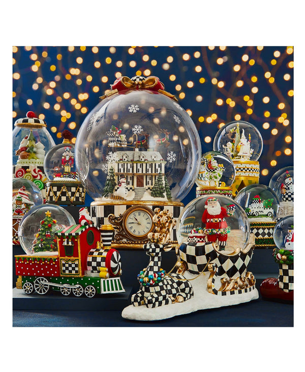 Patience Brewster Dash Away Sleigh Snow Globe – Home Treasures & More