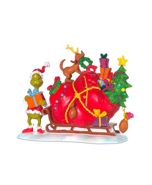 Department 56 The Grinch Village Whoville Grinch's Small Heart Grew Th ...