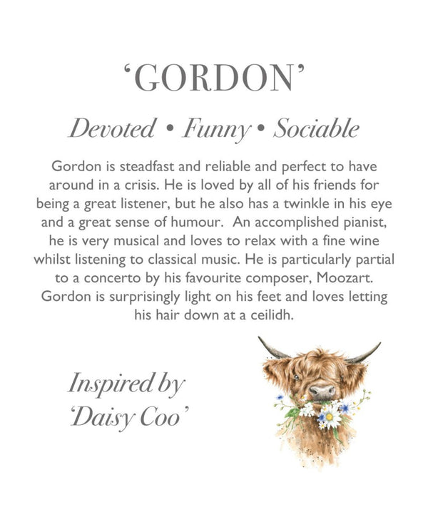 Wrendale Designs 'Gordon' Highland Cow Large Plush – Home Treasures & More