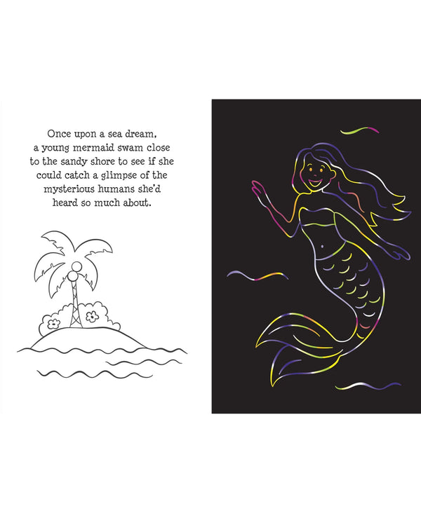 Peter Pauper Press Mermaid Adventure Sketch and Scratch Art Book – Home ...