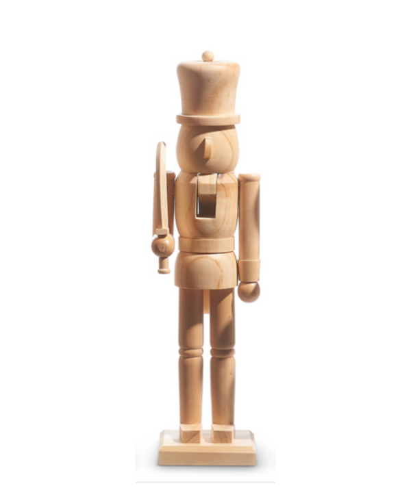 15.5" Nutcracker - Natural – Home Treasures & More